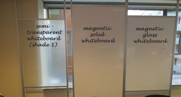 Sliding Whiteboards in Amsterdam - Fusion Office Design