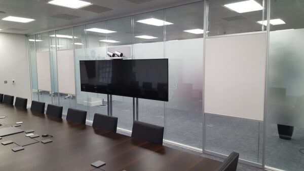 Whiteboards for Glass Meeting Room - Fusion Office Design