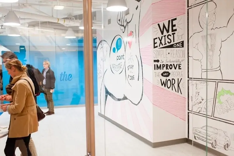 Liquid Whiteboard Walls | Fusion Office Design